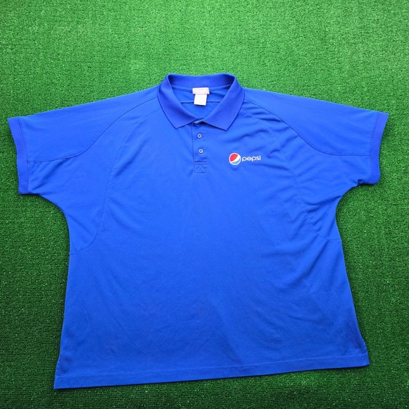 WearGuard | Shirts | Pepsi Polo Shirt Mens 2xlr Blue Short Sleeve ...